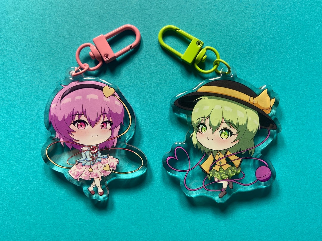 Komeiji Sisters [touhou Project] [acrylic Keychain] [koishi] [satori] - Etsy