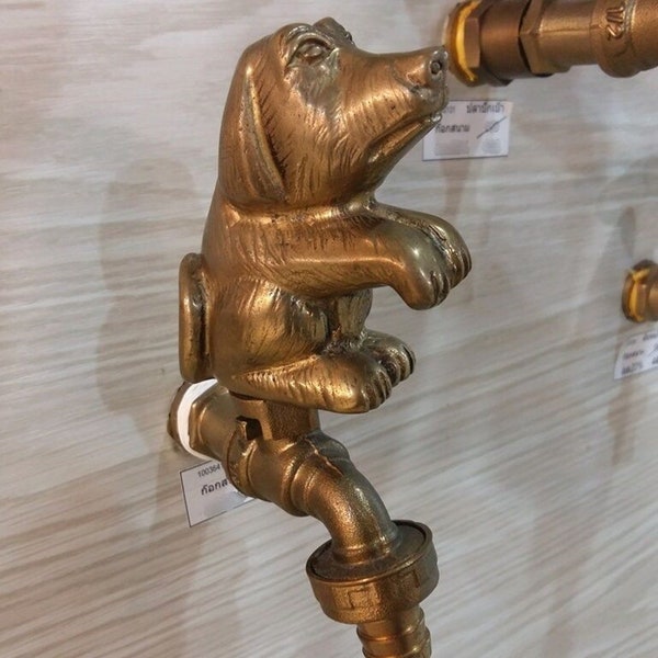 Tap Brass Bird Vintage Style Faucet Spigot Decor Garden Home Outdoo ...