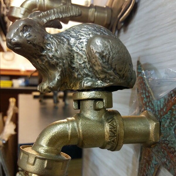 Tap Brass Bird Vintage Style Faucet Spigot Decor Garden Home Outdoo ...