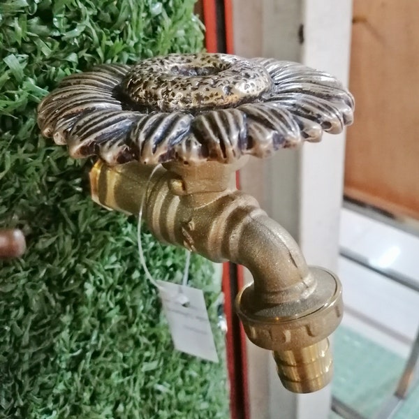 Tap Brass Bird Vintage Style Faucet Spigot Decor Garden Home Outdoo ...