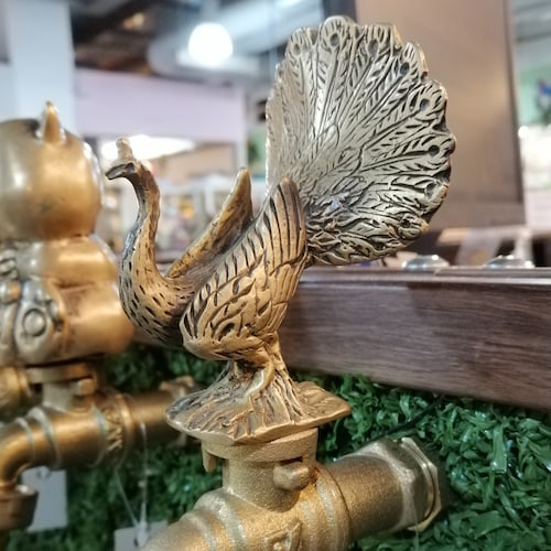 Faucet Water Brass Vintage Big Frog Spigot Tap Garden Home - Etsy