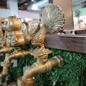 Tap Brass Bird Vintage Style Faucet Spigot Decor Garden Home Outdoo ...