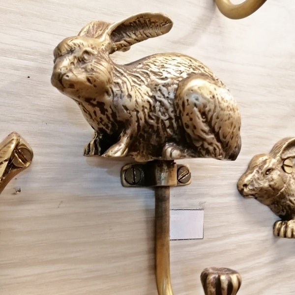 Brass Rabbit - Etsy