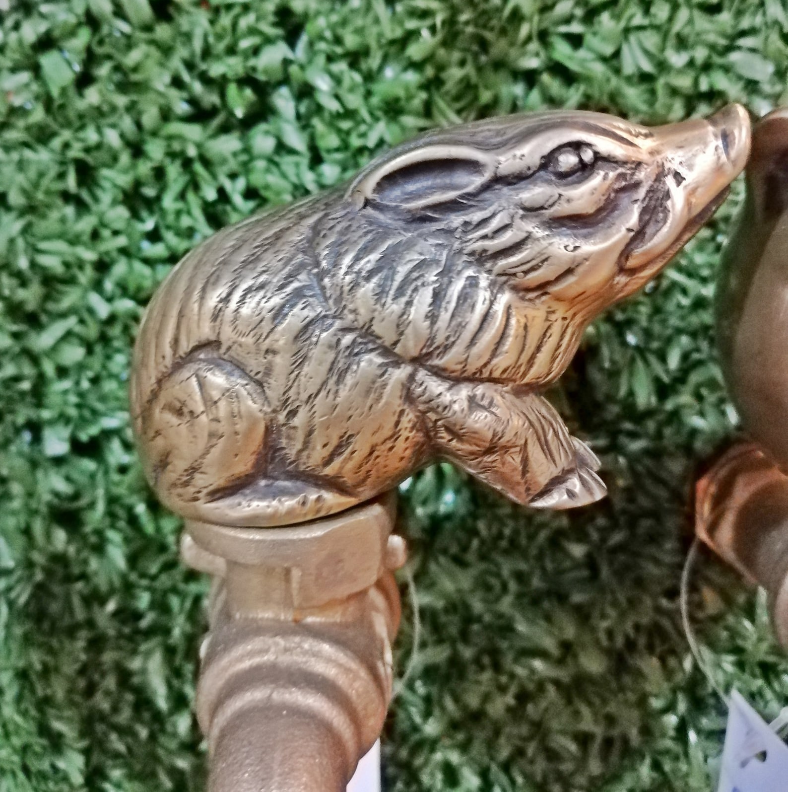 Faucet Brass Vintage Wild Pig Boar Garden Tap Water Spigot Home Decor ...