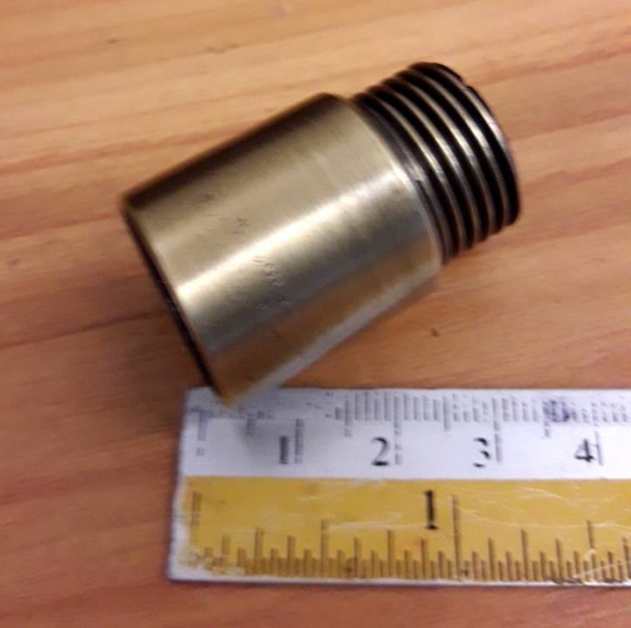 Brass Garden Tap Faucet Adapter Basin Extender Link Short Vintage Water ...