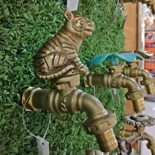 Faucet Brass Shell Conch Garden Vintage Spigot 1/2 Water - Etsy