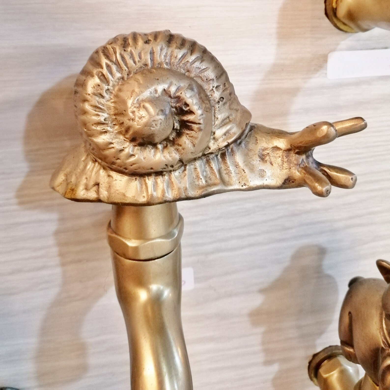 Faucet Snail Spigot Wash Bowl Vintages Brass Basin Sink Tap Water Home ...