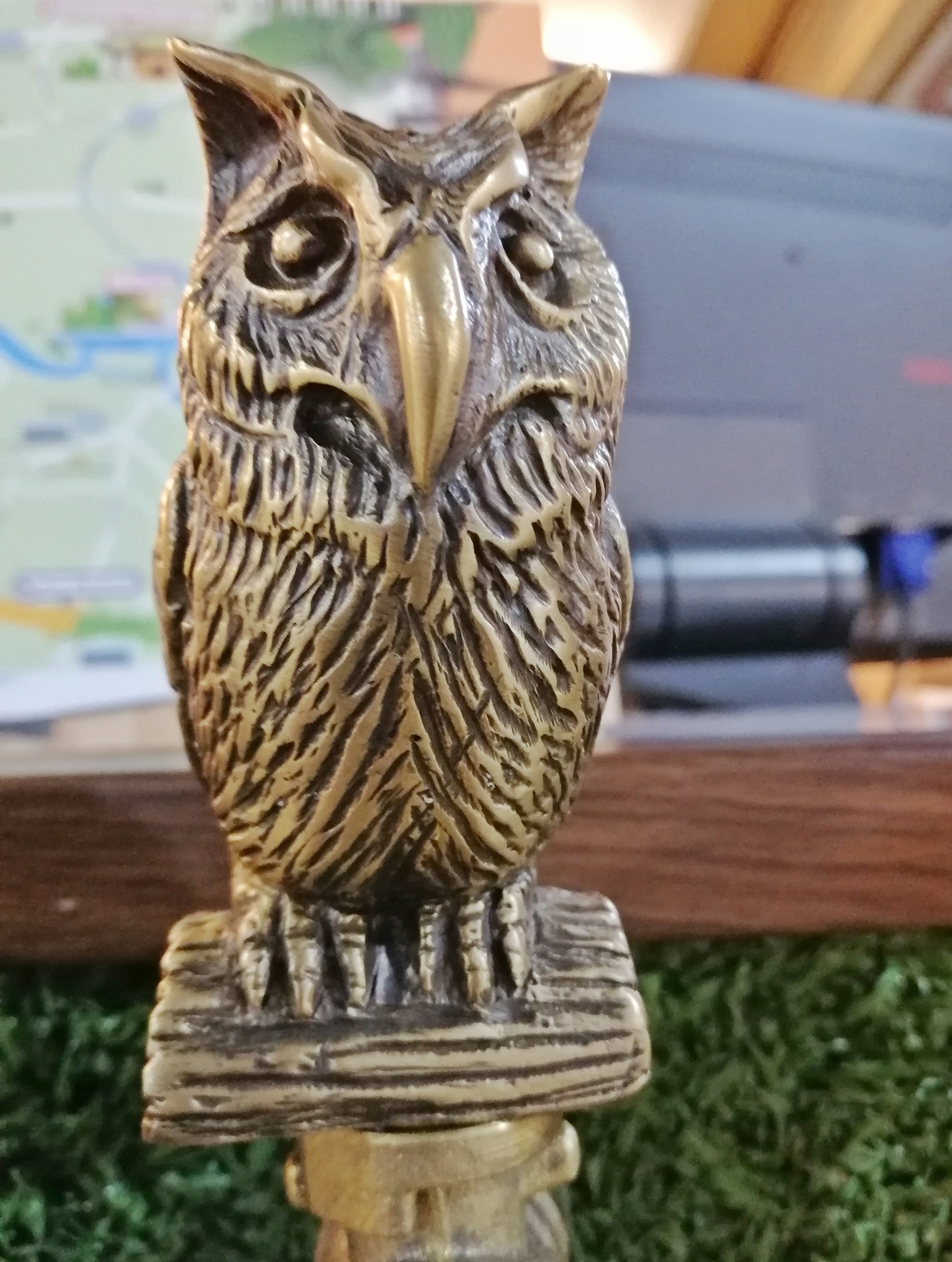 Faucet Brass Owl Tap Water Spout Bathroom Spigot Vintage Home Outdoor ...