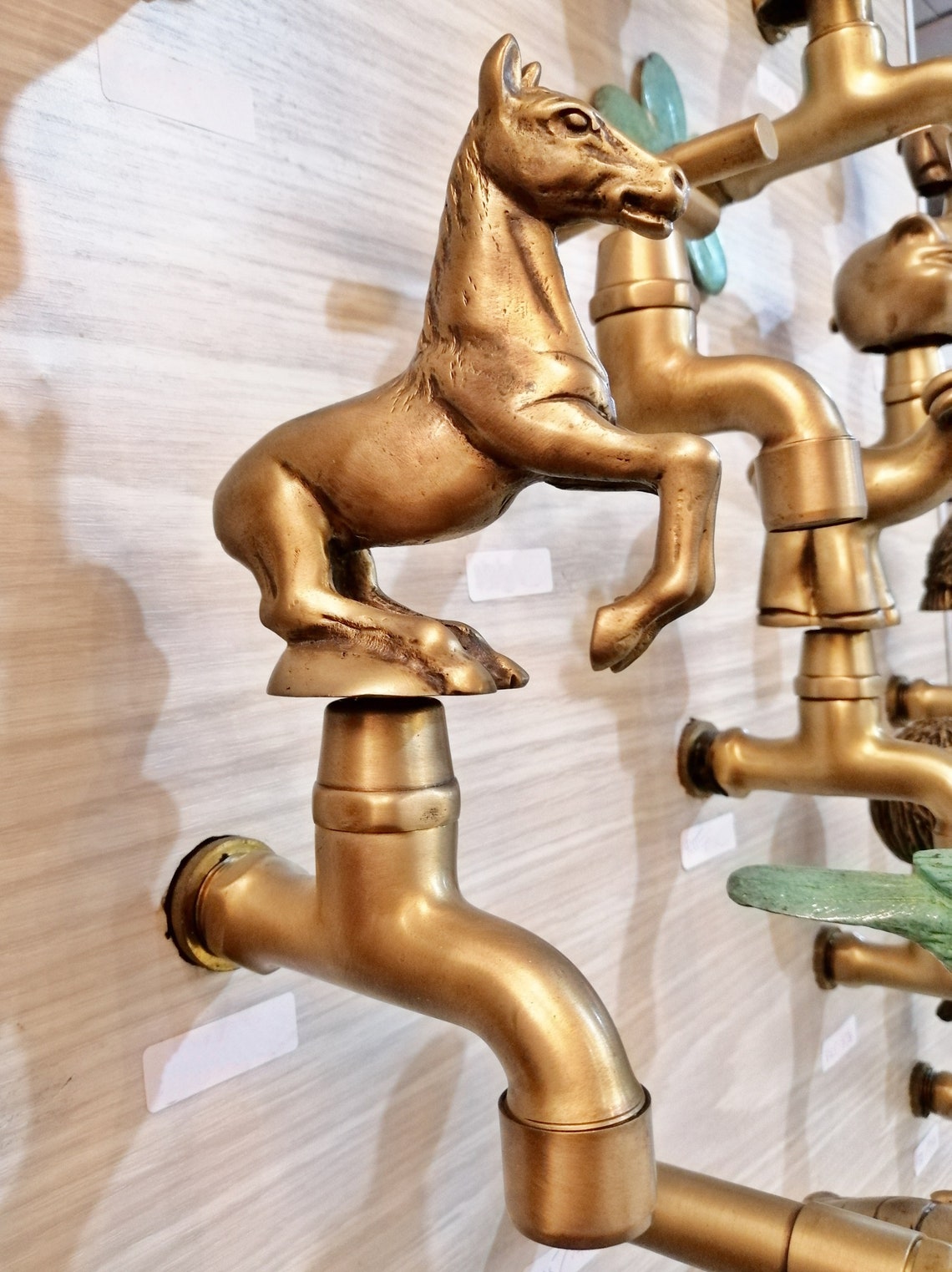 Faucet Horse Spigot Wash Bowl Vintages Brass Basin Sink Tap Water Home ...