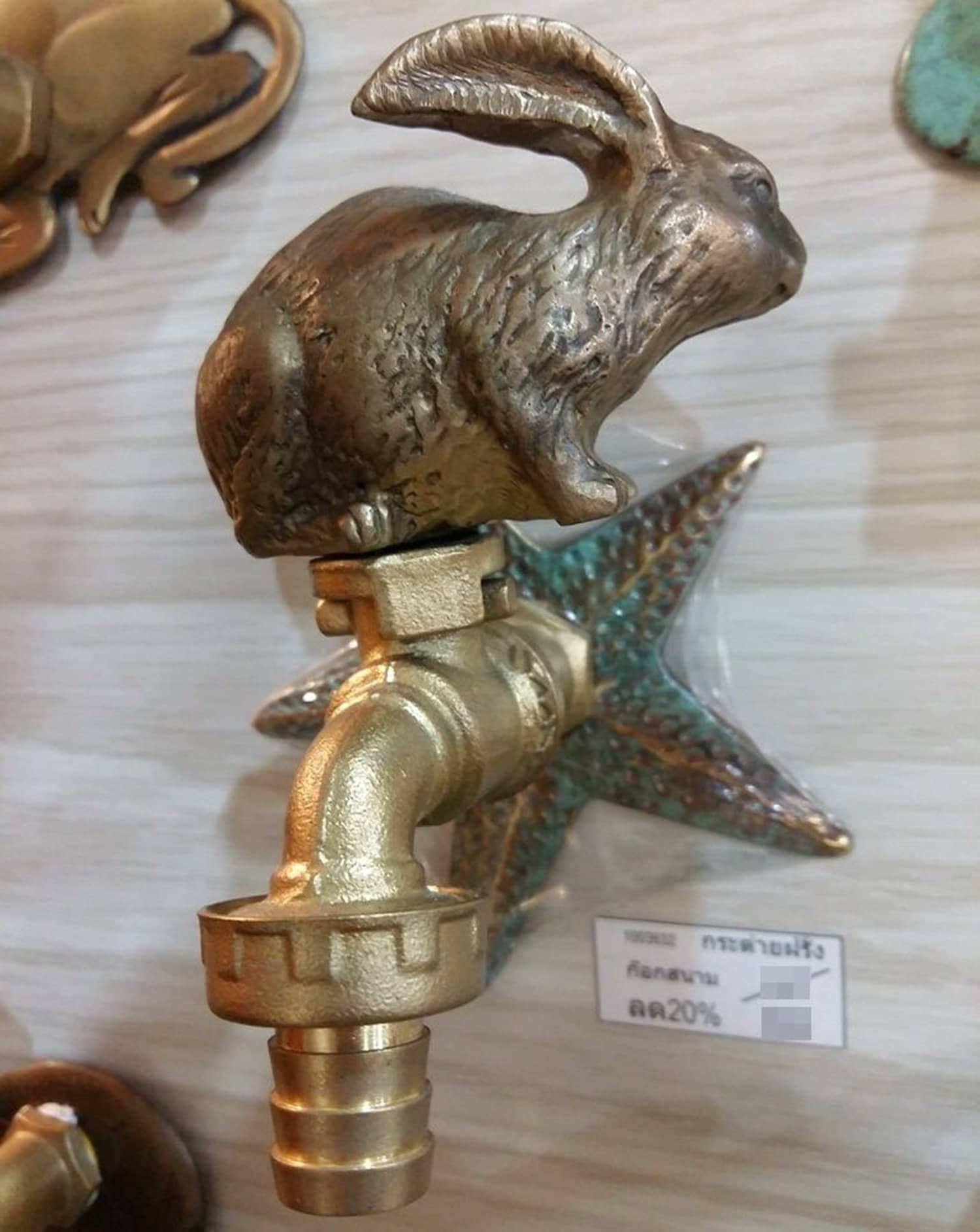 Faucet Brass Rabbits Vintage Garden Spigots Tap 1/2 - Etsy