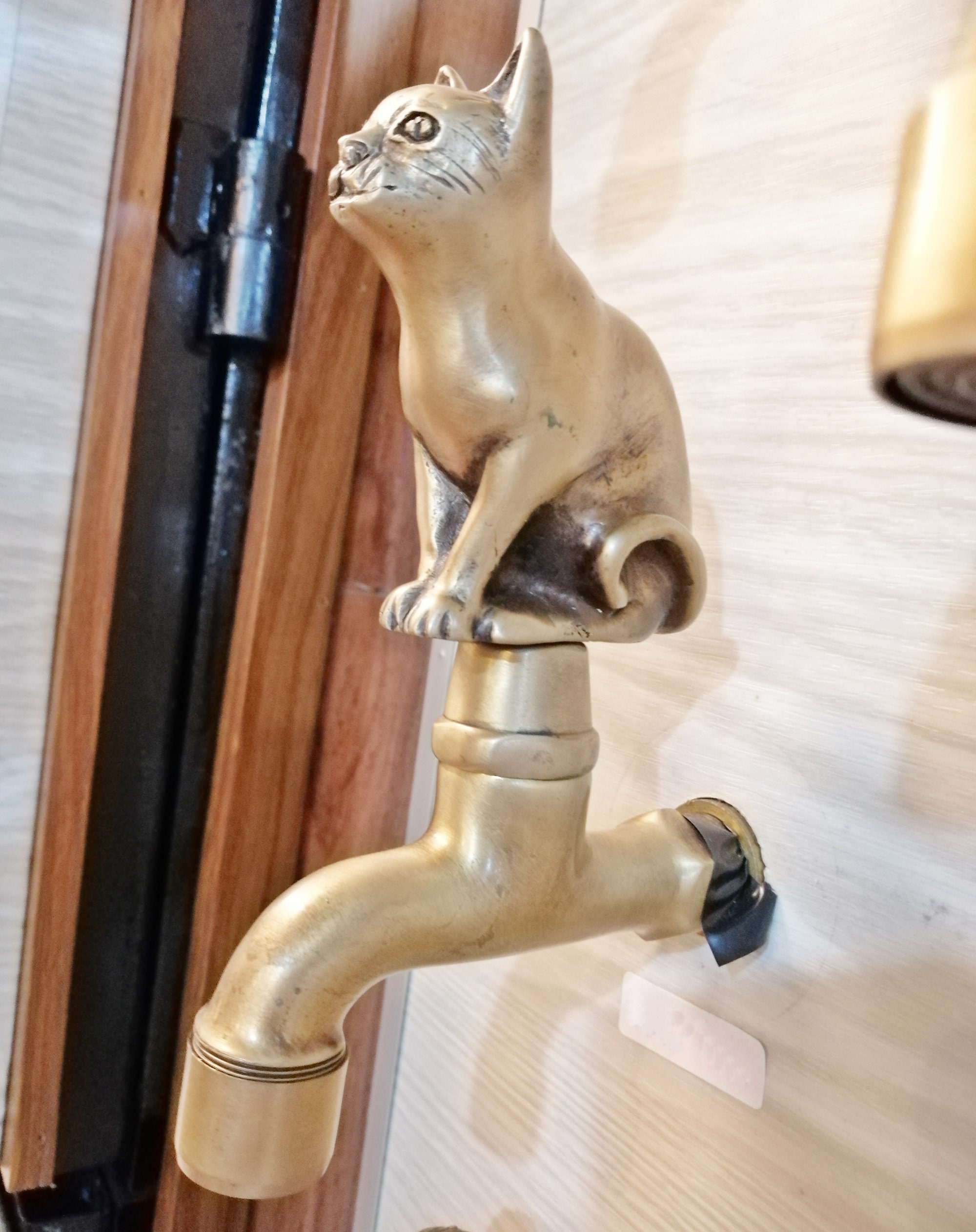 Cat Spigot Wash Bowl Vintage Water Brass Basin Sink Faucet Tap Home ...