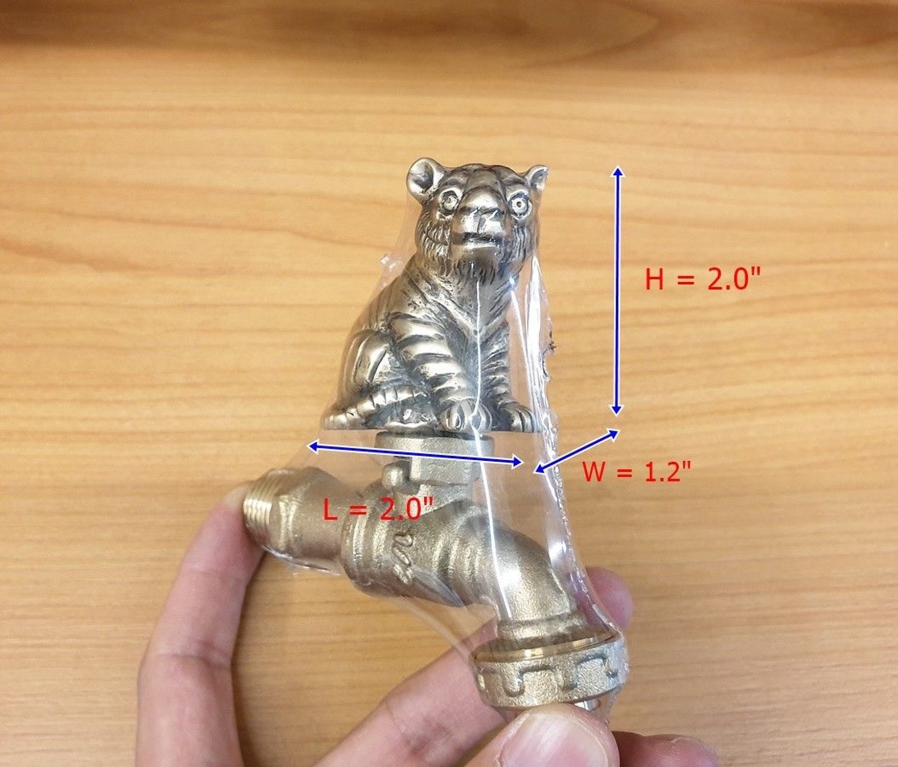 Faucet Vintage Brass Sat Tiger Spigot Garden Tap Water Home - Etsy