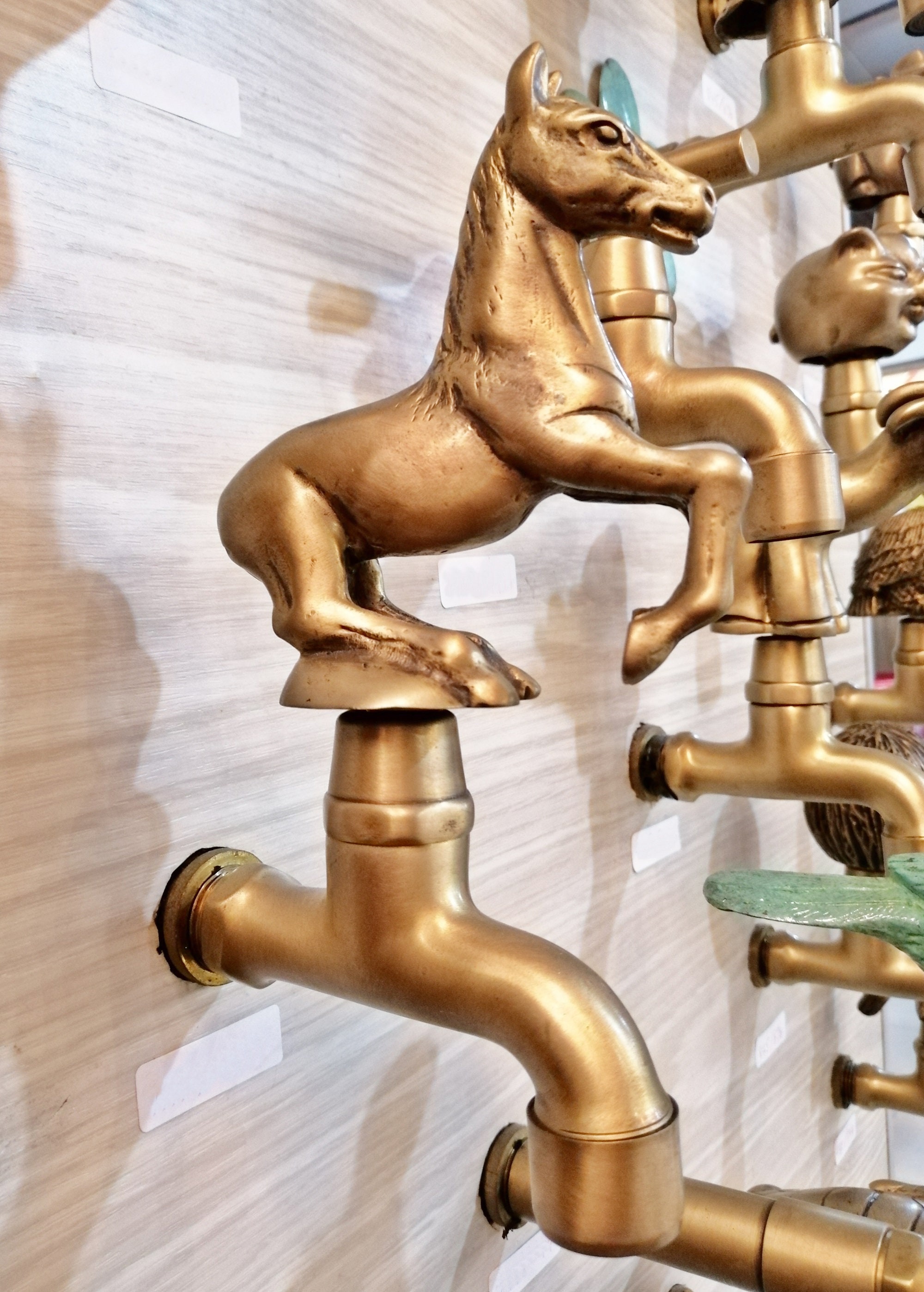 Faucet Horse Spigot Wash Bowl Vintages Brass Basin Sink Tap Water Home ...