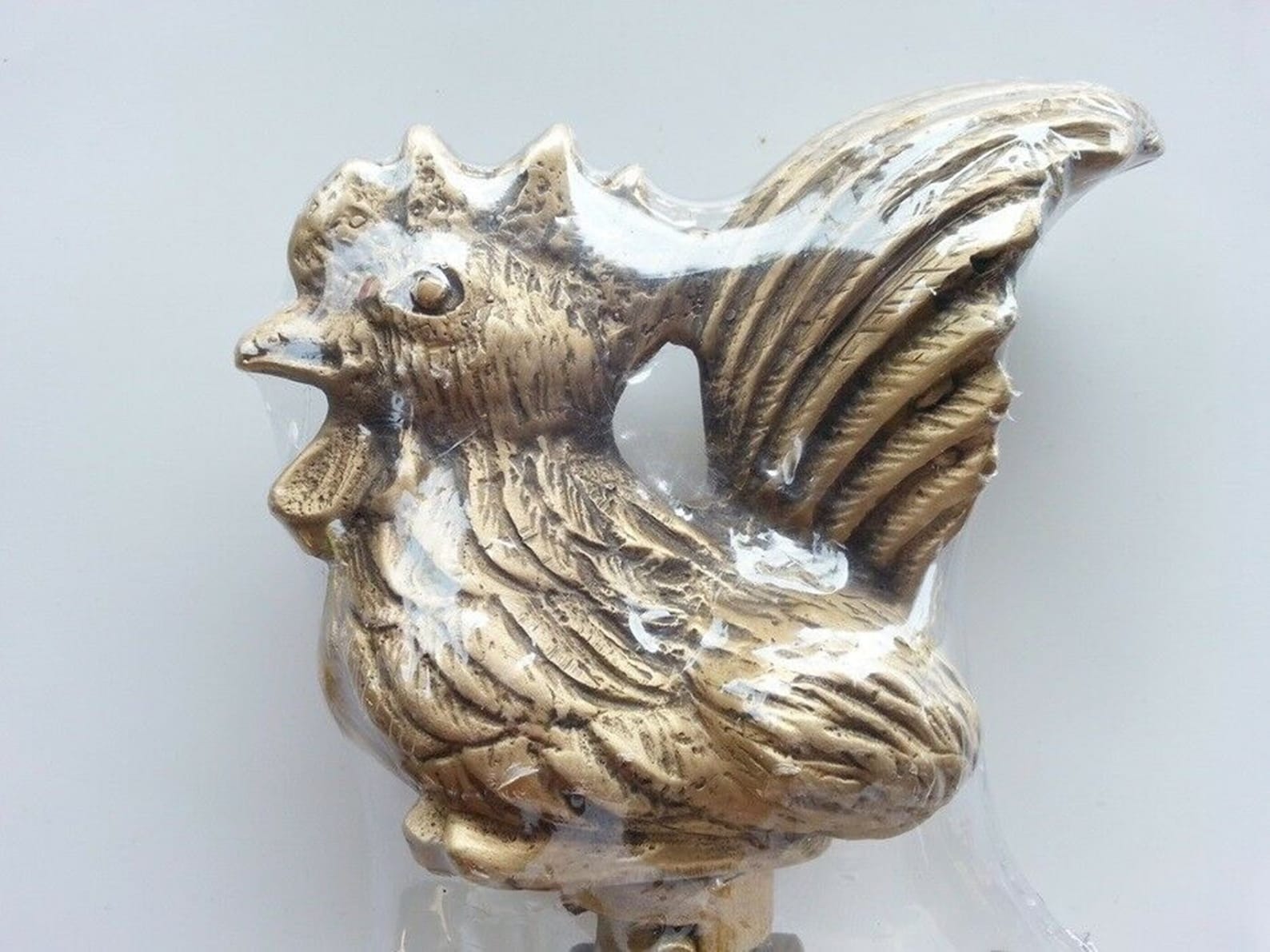 Chicken Faucet Water Brass Vintage Garden Spigot Tap Home Decor Outdoor ...