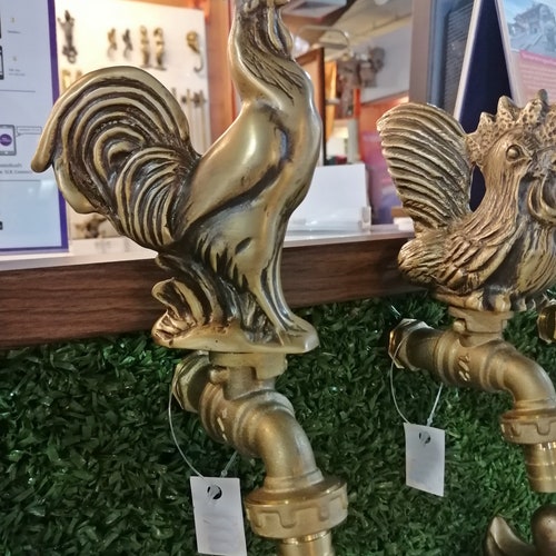 Faucet Brass Shell Conch Garden Vintage Spigot 1/2 Water - Etsy