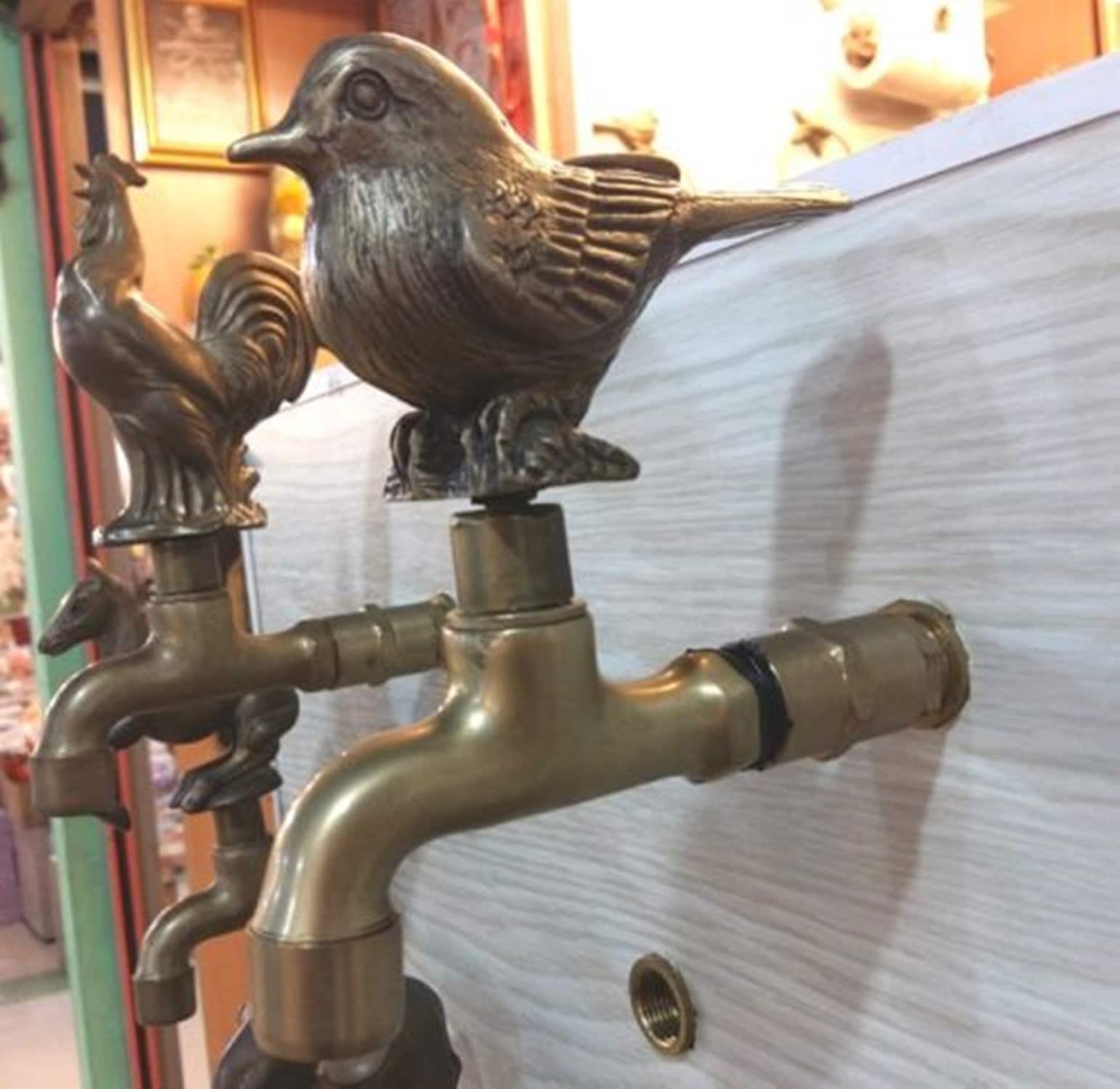 Faucet Brass Bird Bathroom Sink Toilet Vintage Tap Water - Etsy