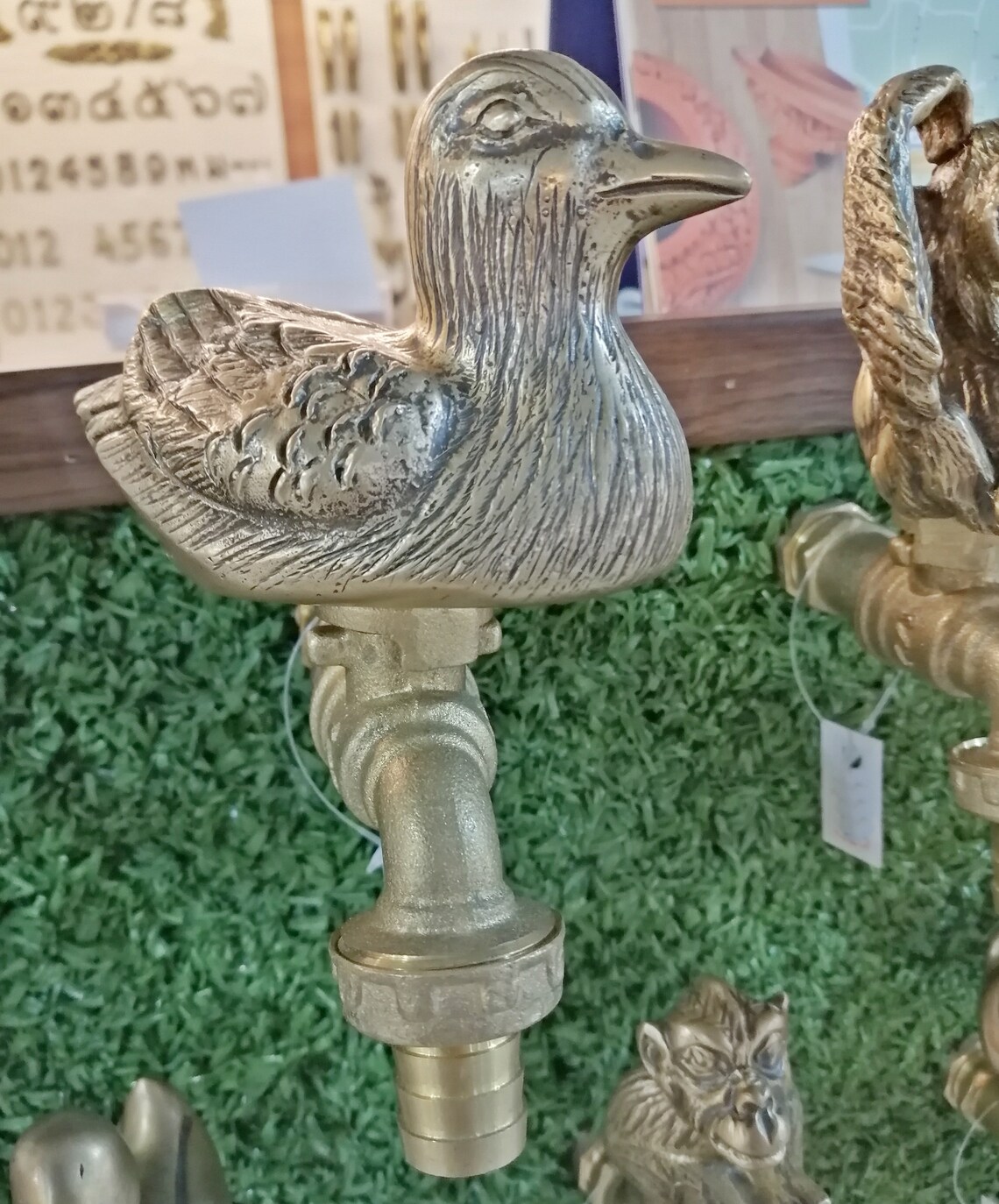Faucet Duck Brass Vintage Garden Tap Water Spigot Yard Home - Etsy