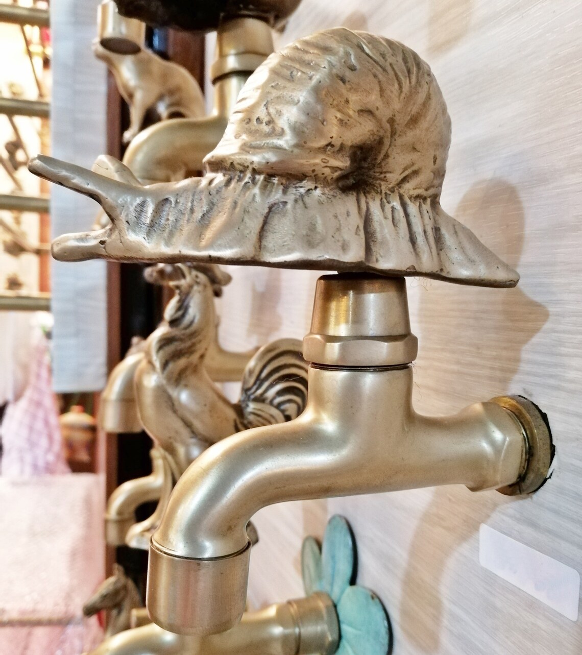 Faucet Snail Spigot Wash Bowl Vintages Brass Basin Sink Tap - Etsy ...