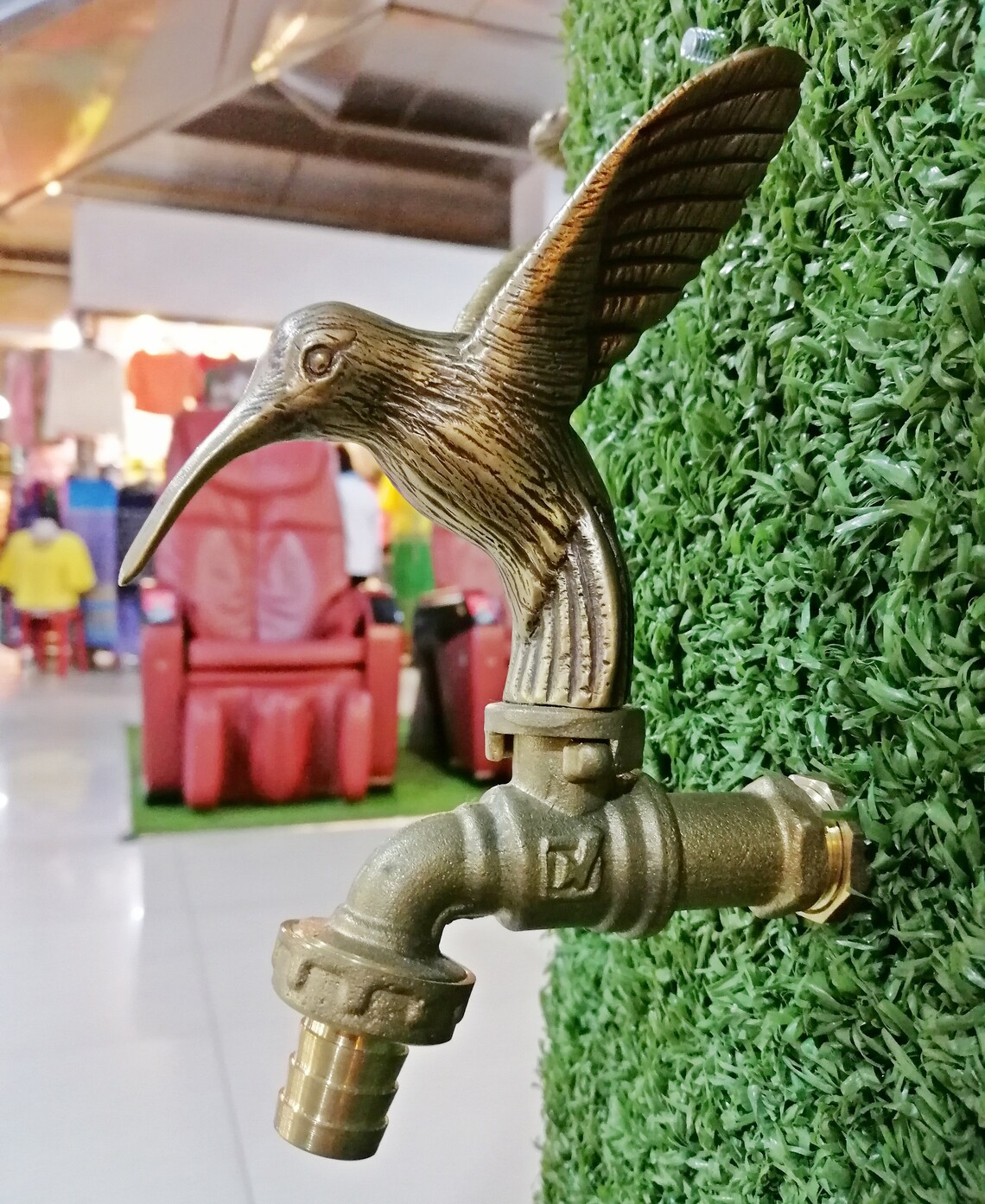 Hummingbird Garden Brass Vintage Spigot Tap Faucet Water Home - Etsy