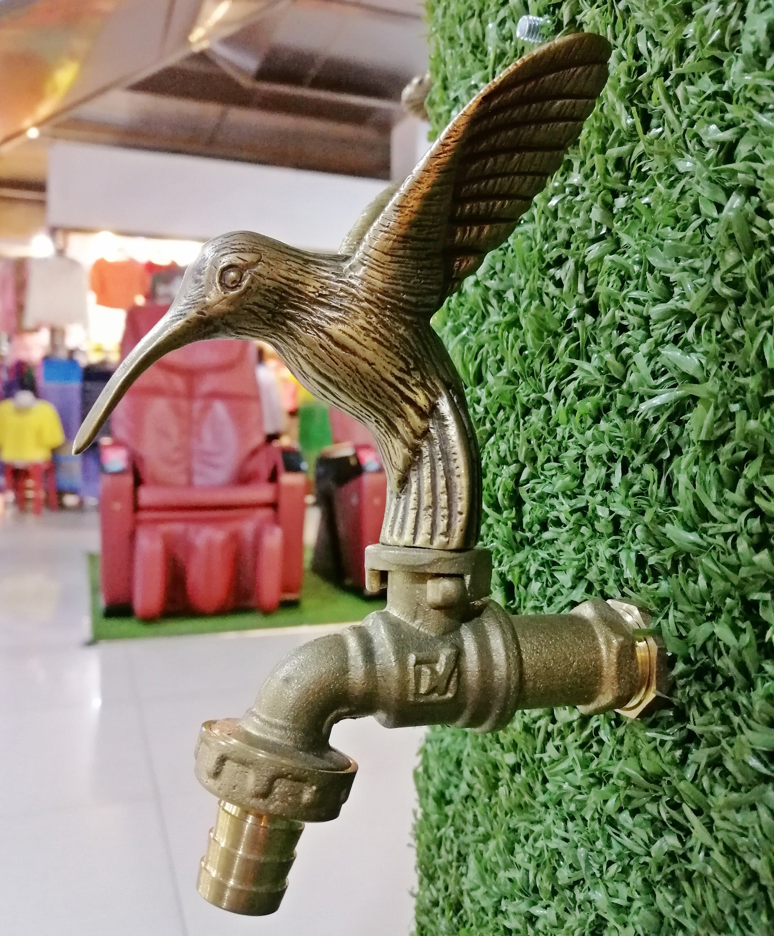 Hummingbird Garden Brass Vintage Spigot Tap Faucet Water Home - Etsy