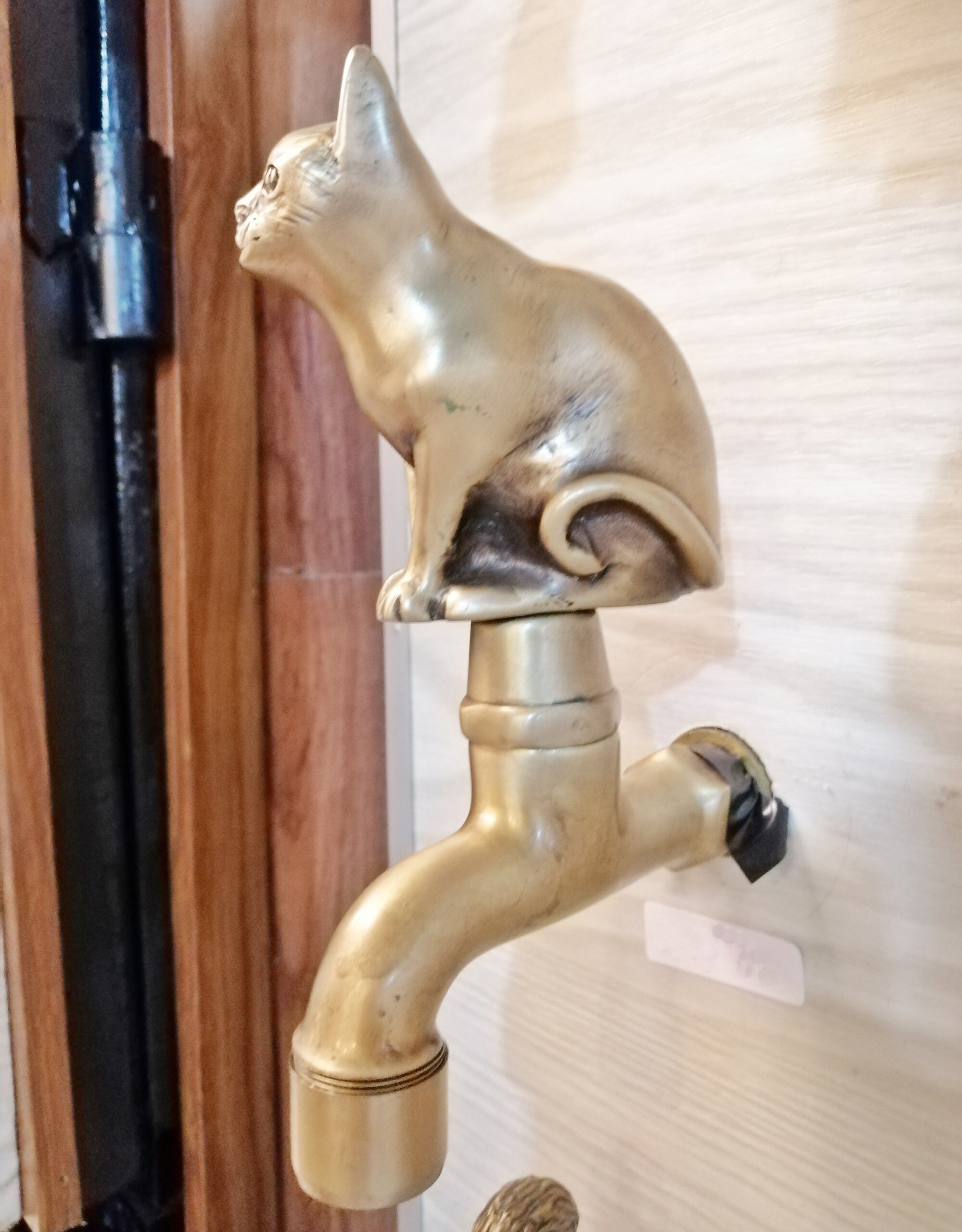 Cat Spigot Wash Bowl Vintage Water Brass Basin Sink Faucet Tap Home ...