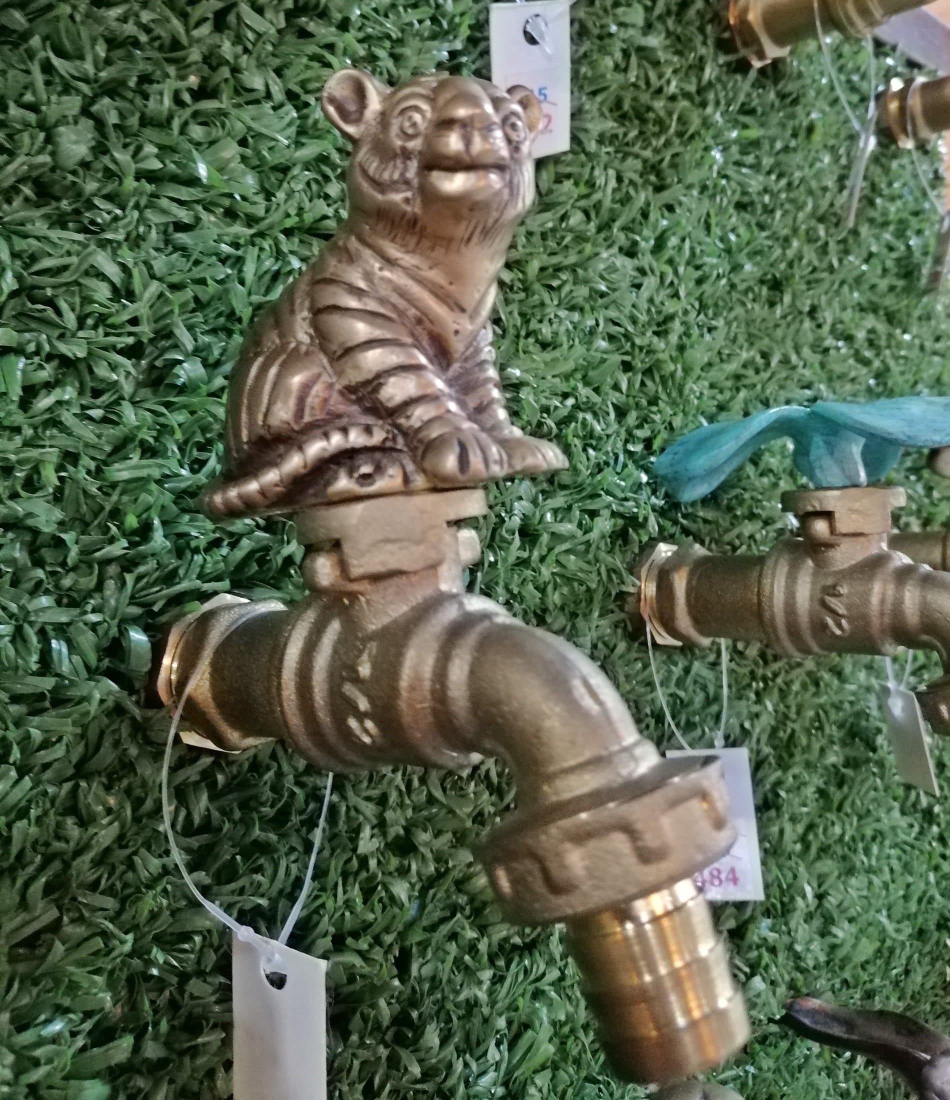Faucet Vintage Brass Sat Tiger Spigot Garden Tap Water Home - Etsy