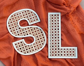 Wicker Letters - Etsy