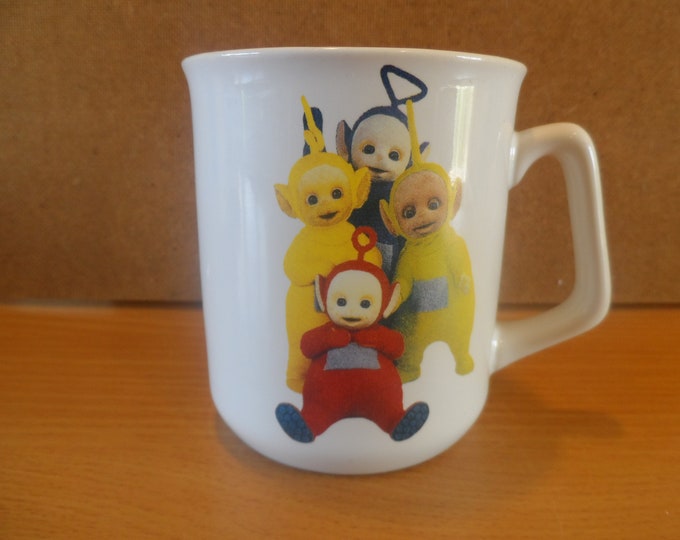 Original Vintage TELETUBBIES MUG 90s Tinky Winky Dipsy La La Po Kids TV ...