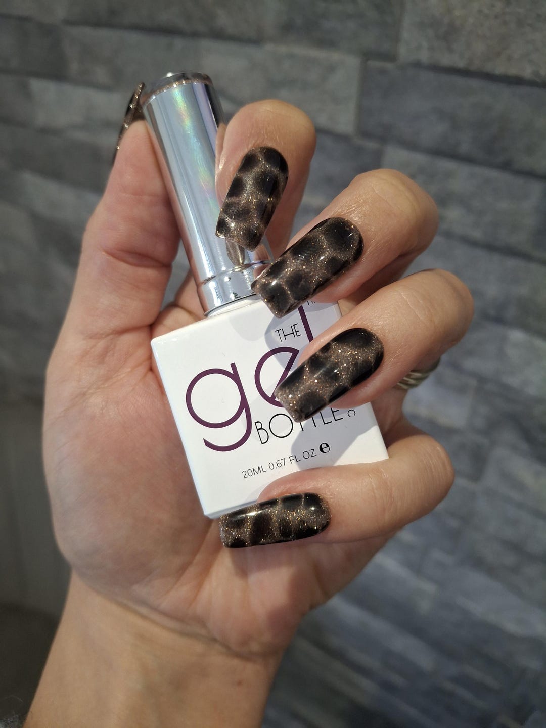 Luxury Black and Gold Press on Nails - Etsy