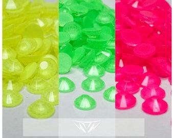 Neon Glass Rhinestones - Etsy