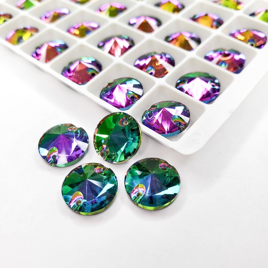 Volcano - RIVOLI Glass Sew on Rhinestone - High Quality Sewing Crystal ...