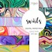 Swirls Digital Paper, Colored Marble Paper, Scrapbooking Paper ...