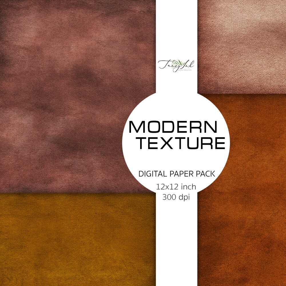 Modern Texture Digital Paper, Brown Background, Scrapbooking Paper ...