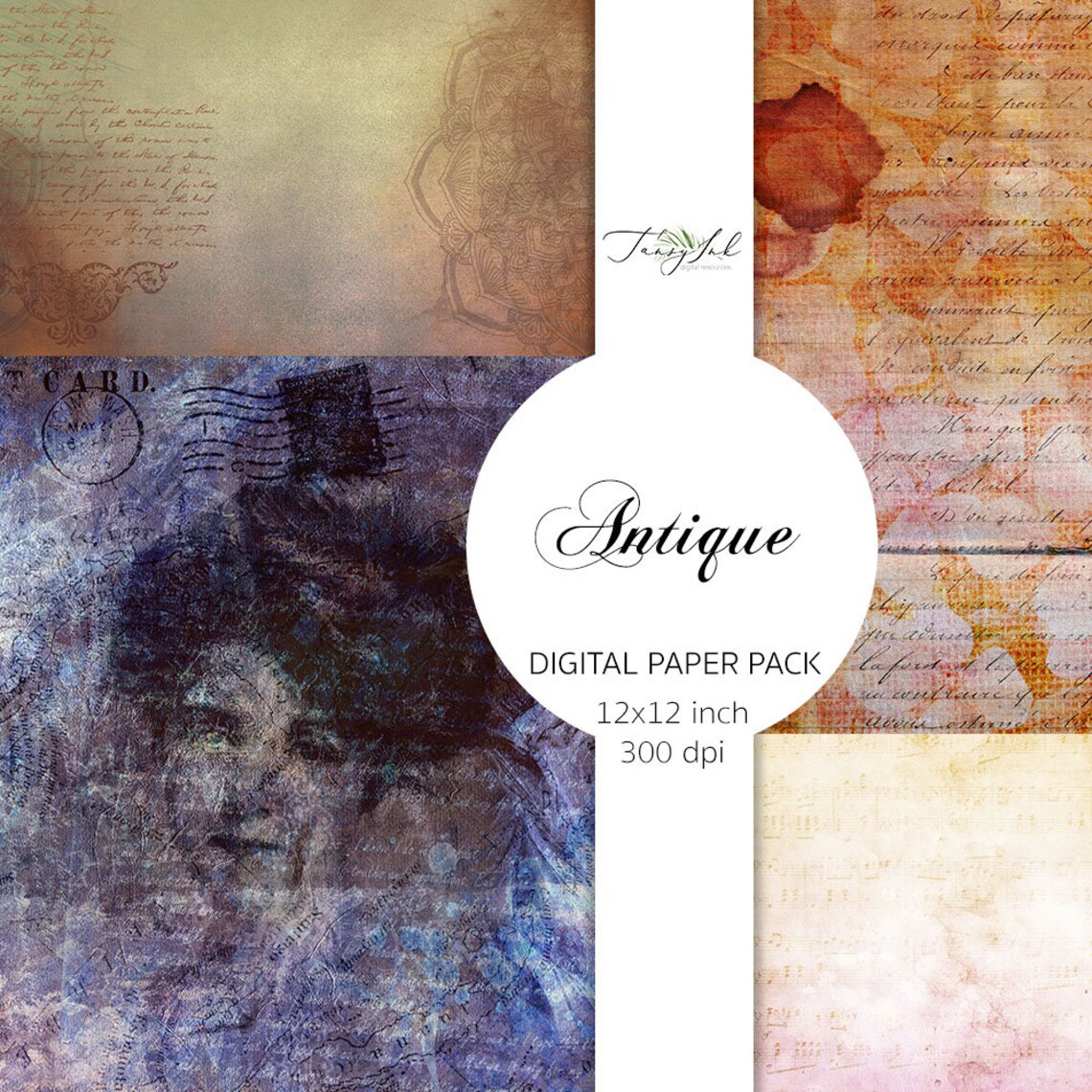 Antique Digital Paper Rustic Paper Vintage Background Old - Etsy