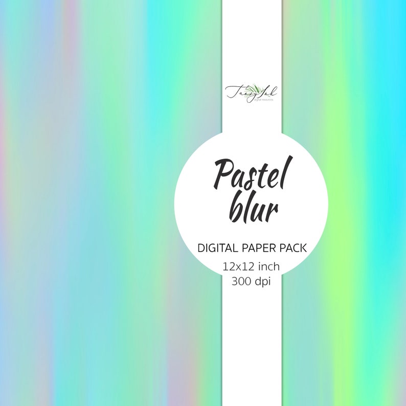 Pastel Blur Digital Paper Pastel Gradient Pattern Blurry - Etsy