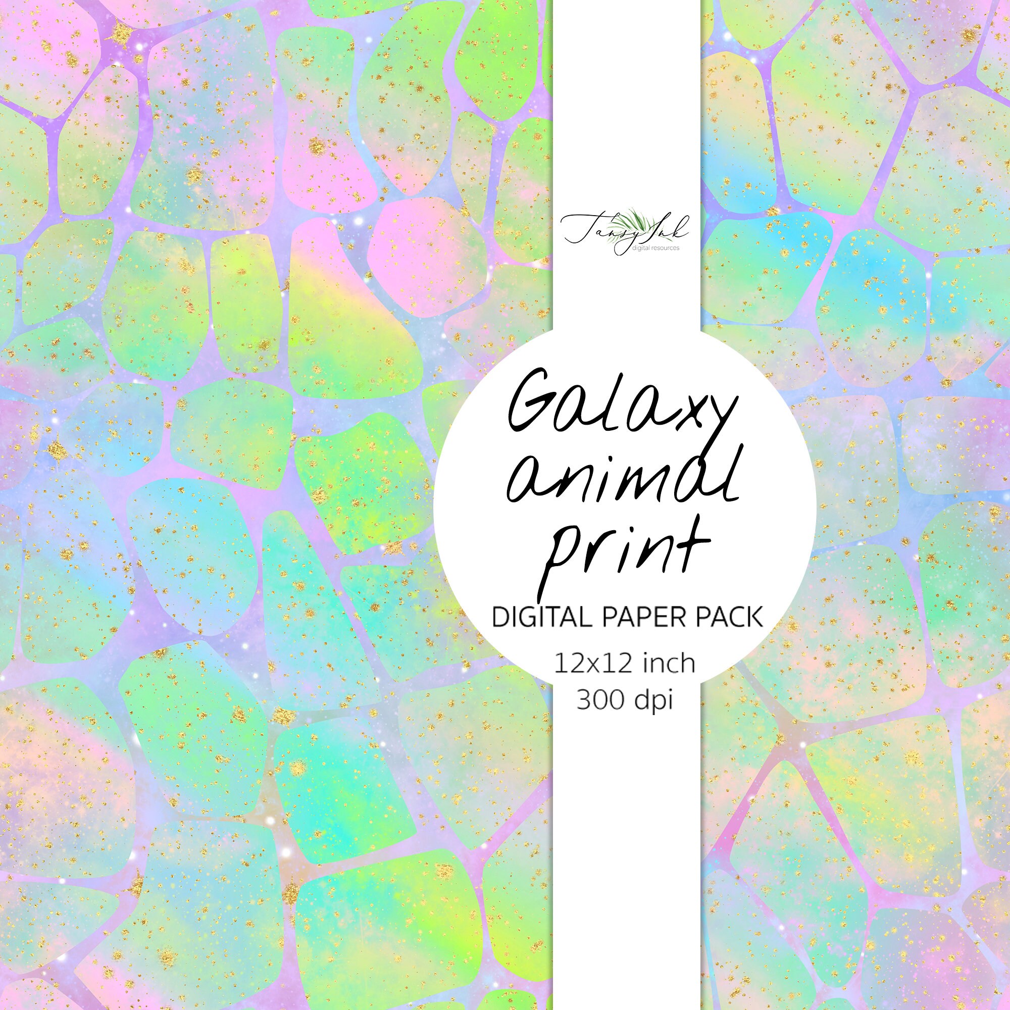 Galaxy Animal Print Digital Paper Zebra Skin Pattern Cosmic - Etsy