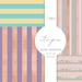Stripes Digital Paper, Striped Paper, Gold Stripes Paper, Stripes ...