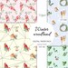 Winter Woodland Digital Paper, Christmas Background, Christmas Pattern ...