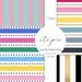 Stripes Digital Paper, Striped Paper, Gold Stripes Paper, Stripes ...