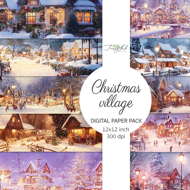 Paper Village - Etsy