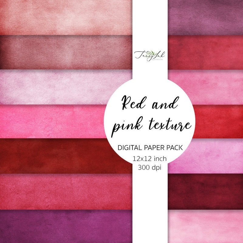Pink Digital Paper - Etsy