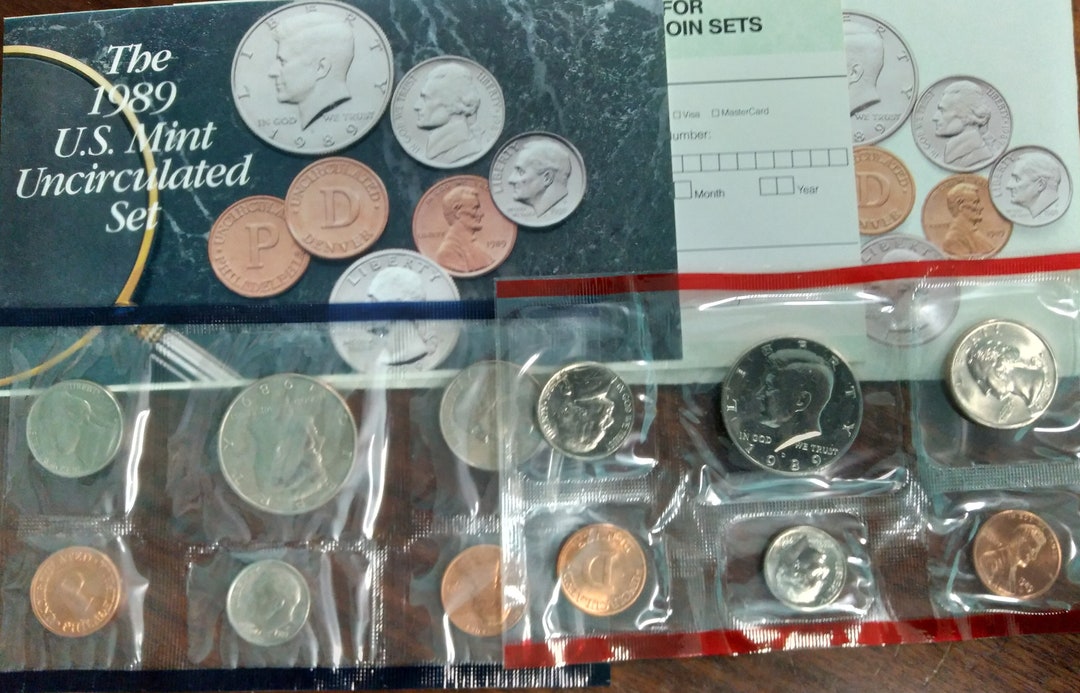 1989 U. S. Mint Sets - Etsy