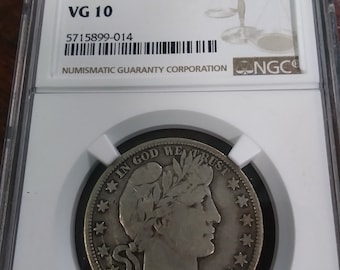 Barber Half Dollar - Etsy