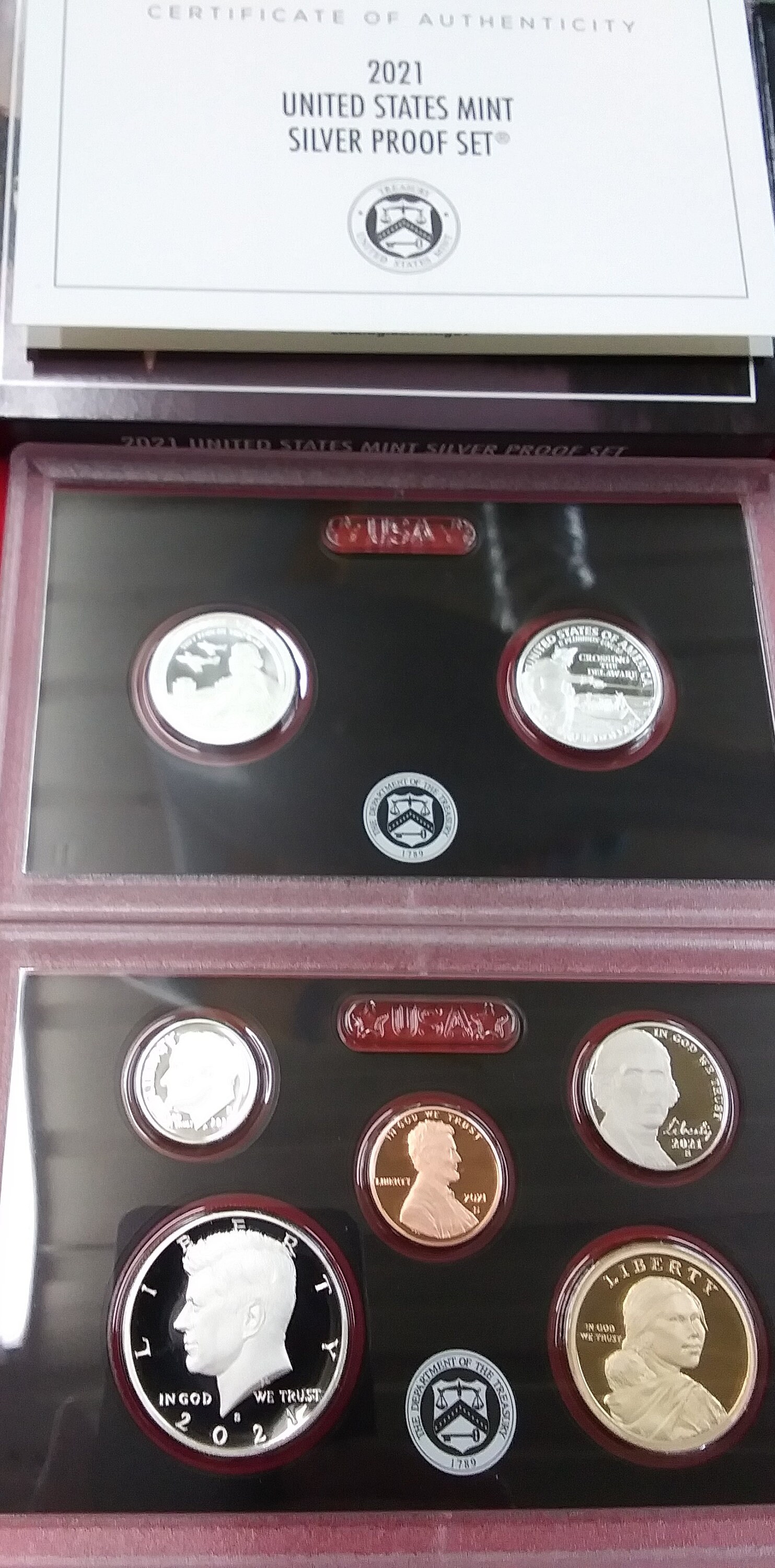 2021 Silver Proof Set - Etsy