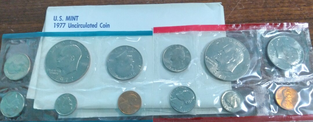 1977 U. S. Mint Set - Etsy