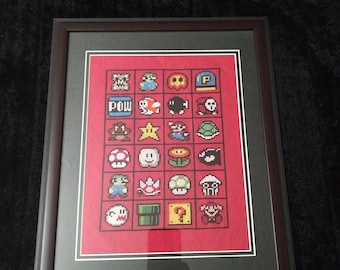 Super Mario Bros Cross Stitch Pattern Pdf Format - Etsy
