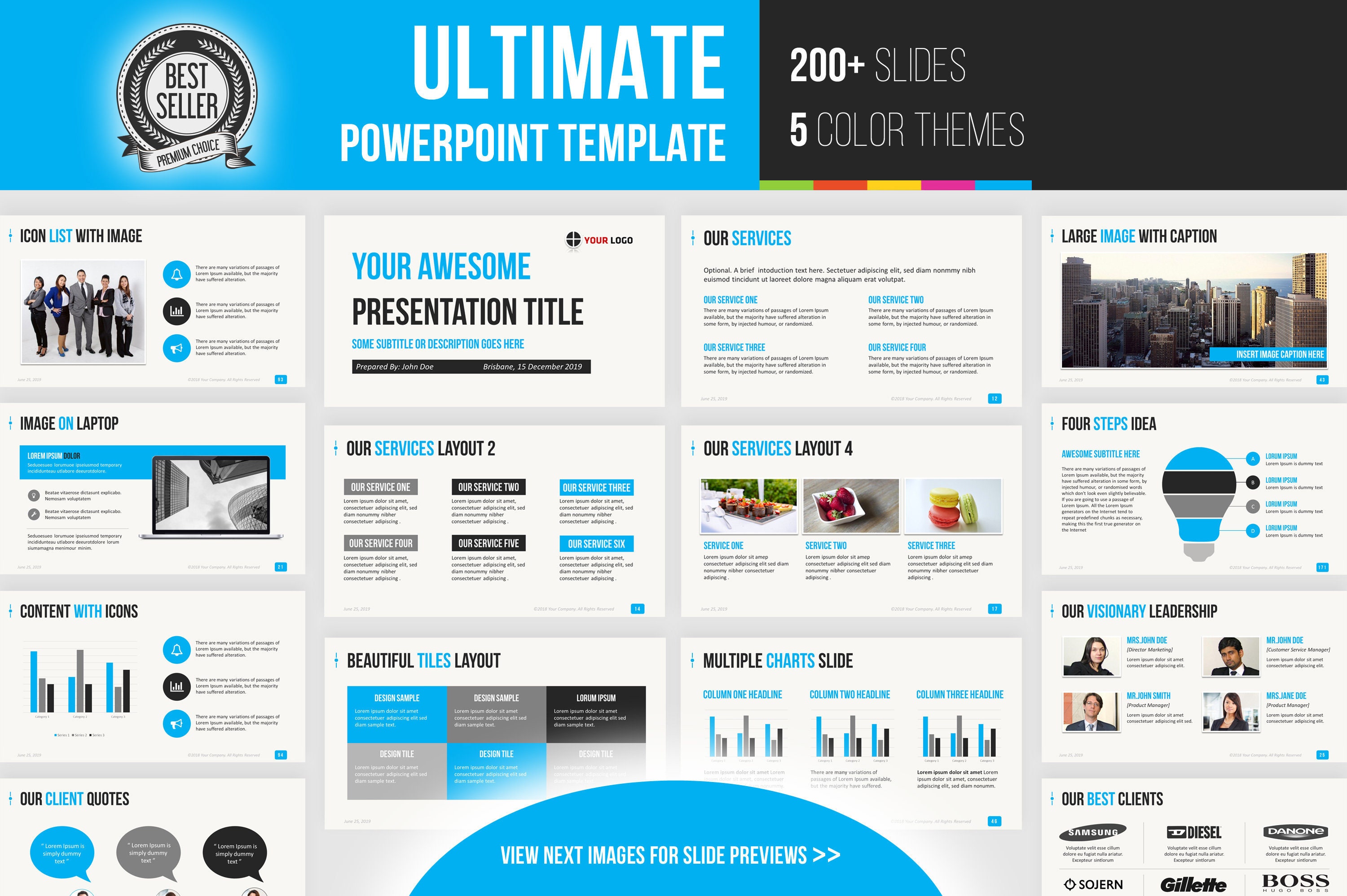 Professional Powerpoint Presentation Template