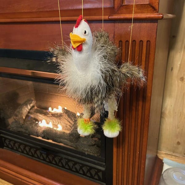 Chicken Puppet - Etsy