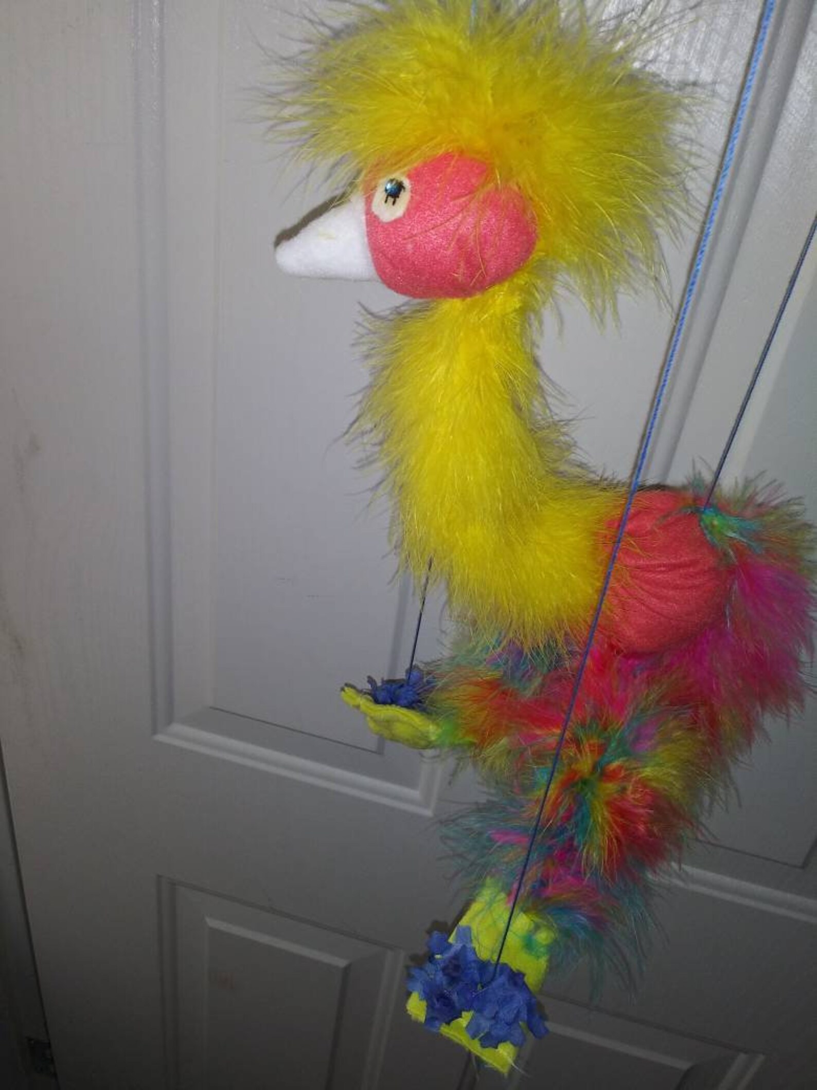 Bird String Puppets in Beautiful Pastel Colors. - Etsy Ireland