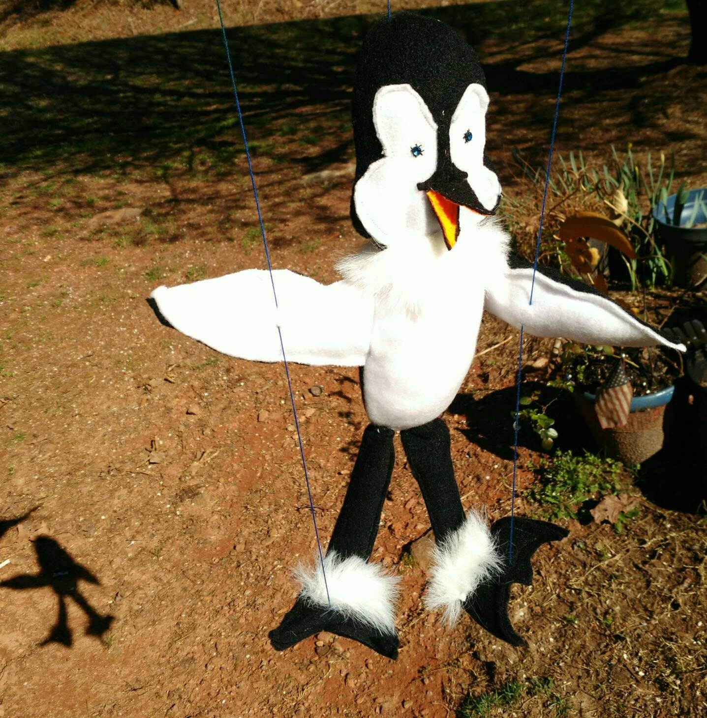 Penguin String Puppets. They Waddle Around Playing on the Ice. These ...